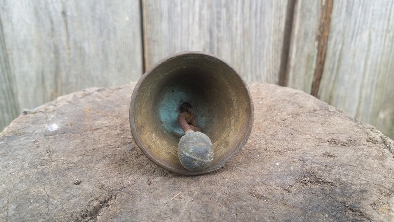 Vintage Bell Rusty Bell Small Bell Primitive Bell Jingle - Etsy