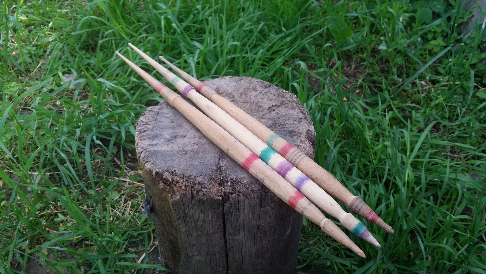 Vintage Spindles, Wooden Spindles, Set of 3 Spindles, Vintage Wood ...