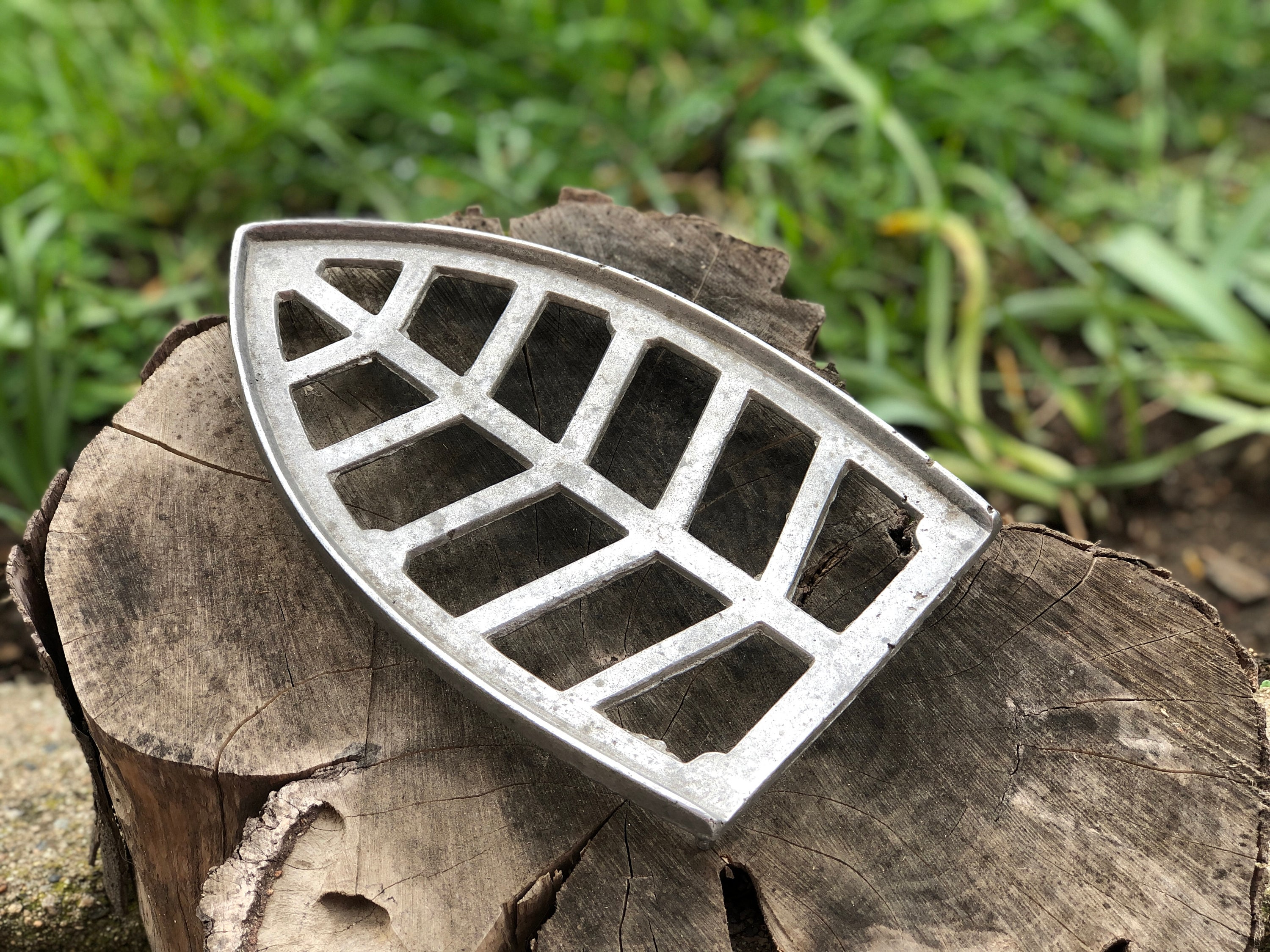 Vintage Iron Stand, Aluminum Iron Stand, Metal Iron Stand, Iron Holder ...