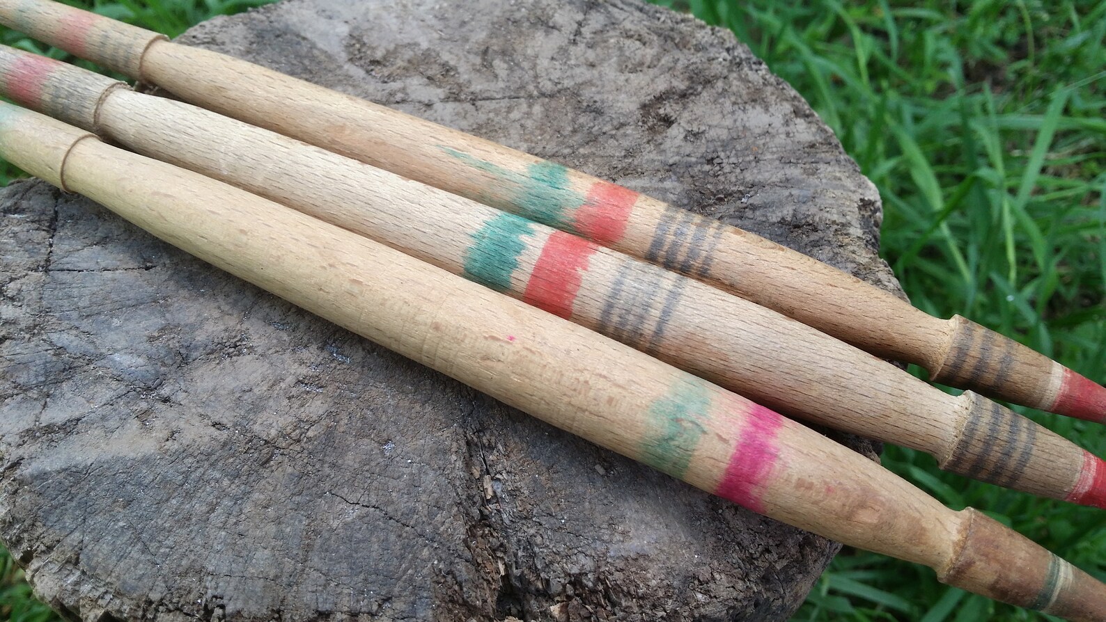 Vintage Spindles Wooden Spindles Set of 3 Spindles Vintage - Etsy