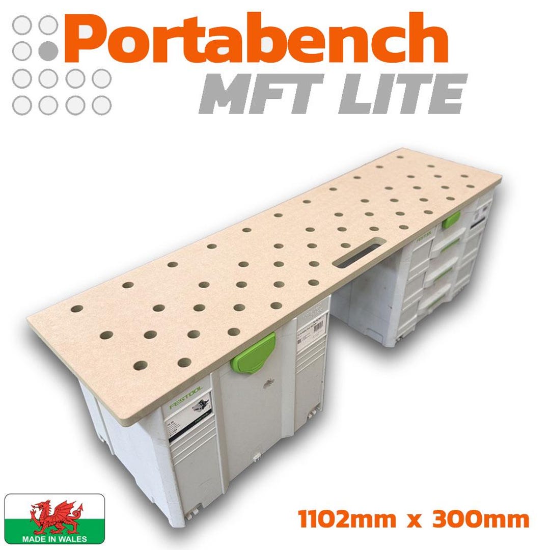 Portabench MFT Lite - Portable Systainer Workbench for DIY & Trade ...
