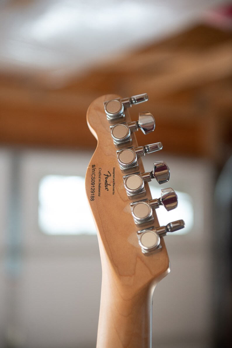 Handmade Telecaster Red Stain Birchwood Intonated! W/ Hardcase - Etsy