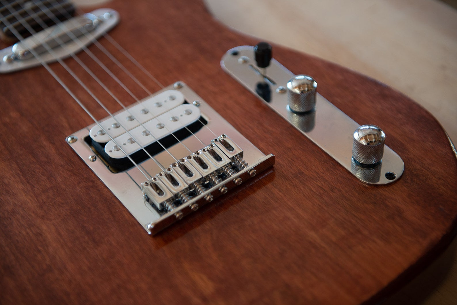 Handmade Telecaster Red Stain Birchwood Intonated W/ Hardcase - Etsy