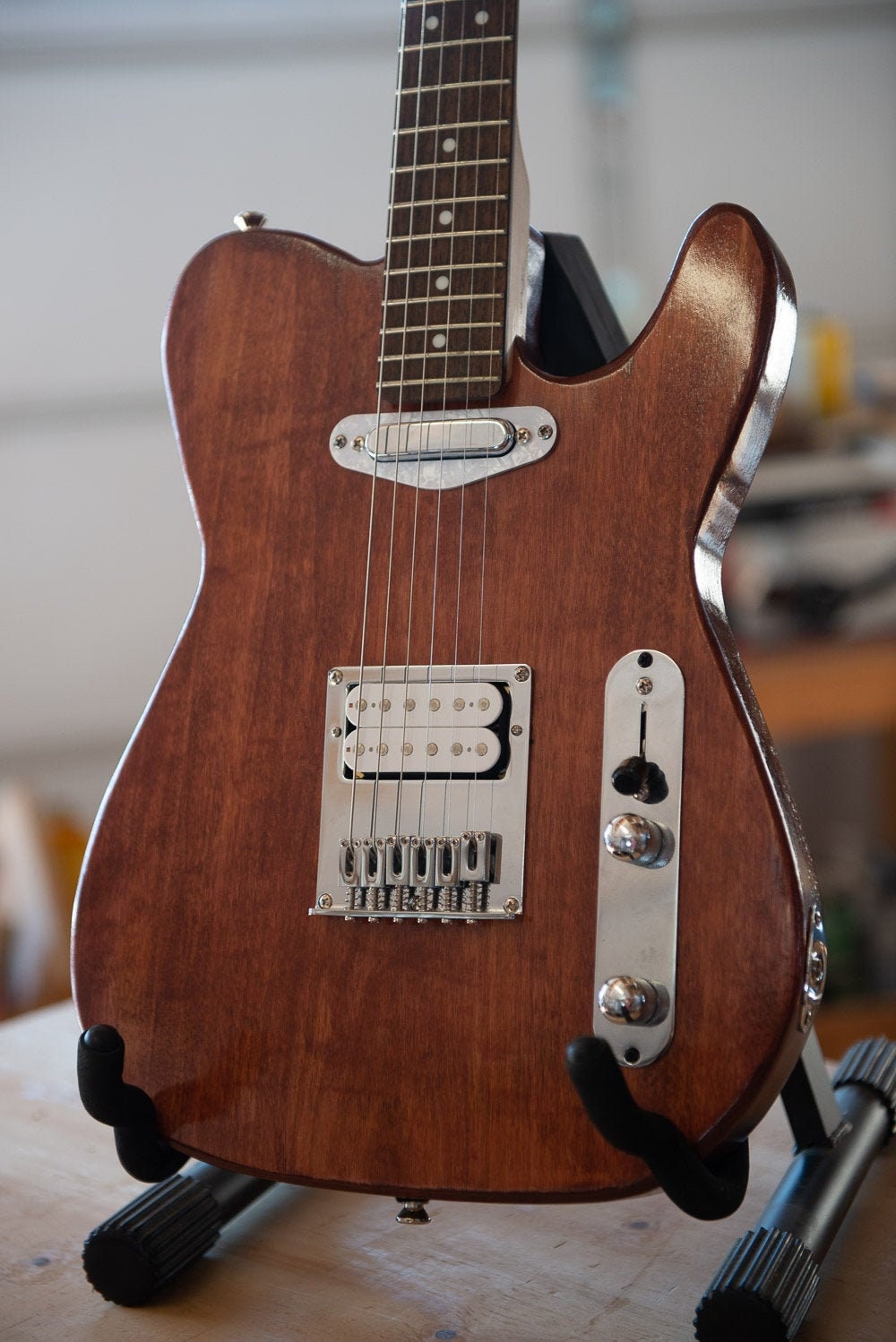 Handmade Telecaster Red Stain Birchwood Intonated! W/ Hardcase - Etsy UK