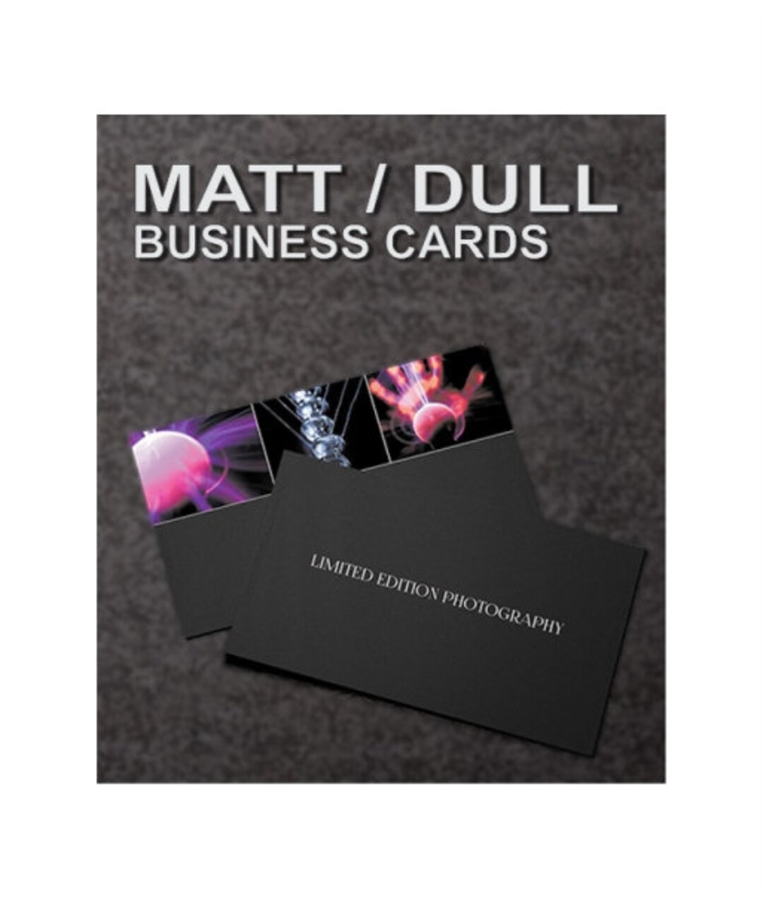 Matt Business Cards Full Color on Front or Front & Back 4/0, 4/4 - Etsy