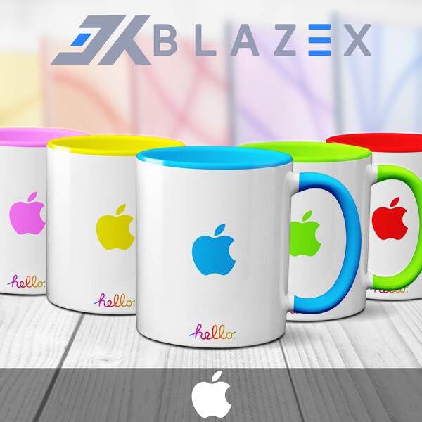 Apple Mug - Etsy