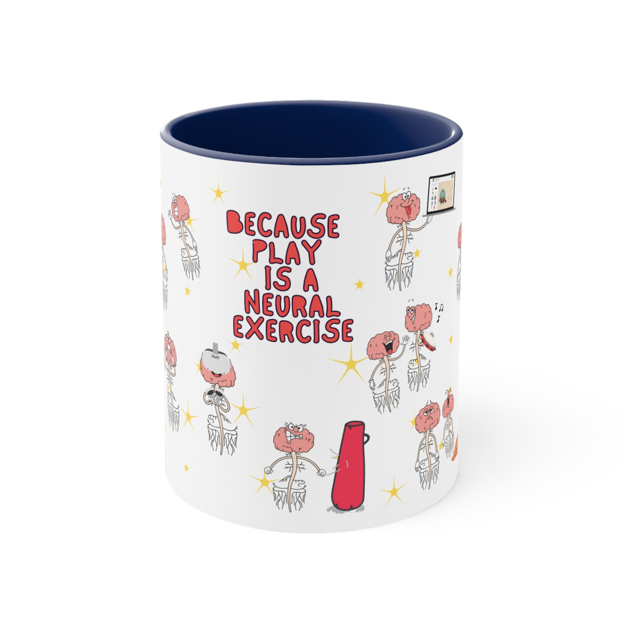 Play Therapy Mug for Child and EMDR Therapists "because Play is a ...