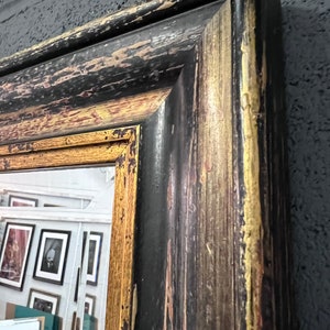 Handmade Wall Mirror Handcrafted Mirror Michelangelo Black Gold ...