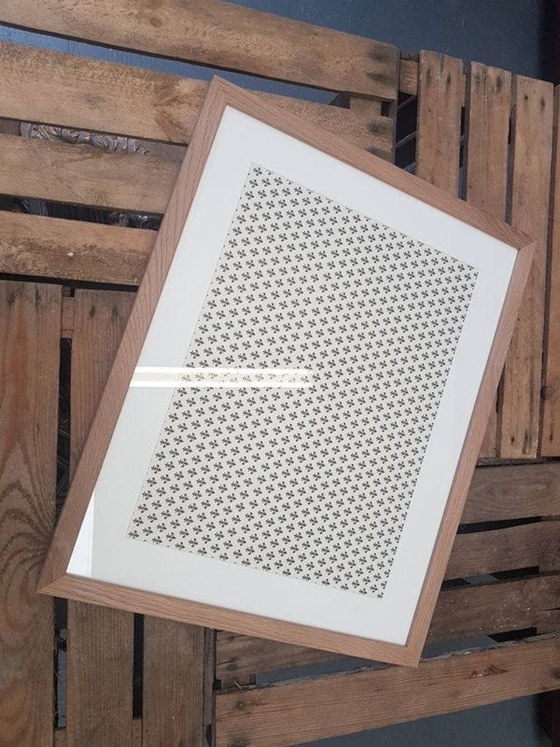 1 Solid Oak Picture Frame 16x12 made in cumbria | Etsy