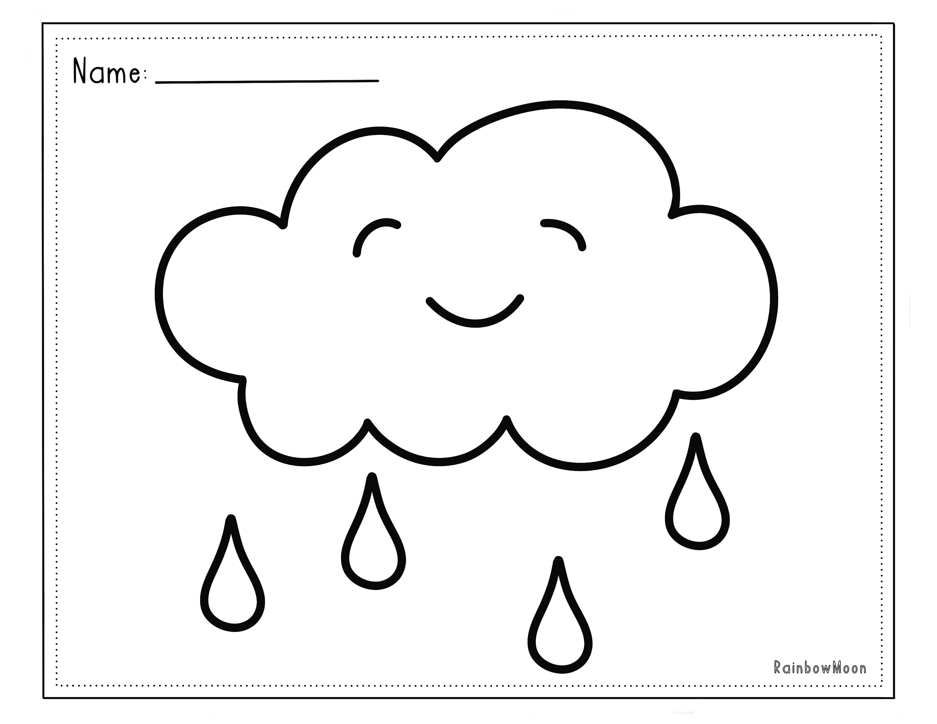 Spring Coloring Pages- Bold & Classic Outlines - Etsy