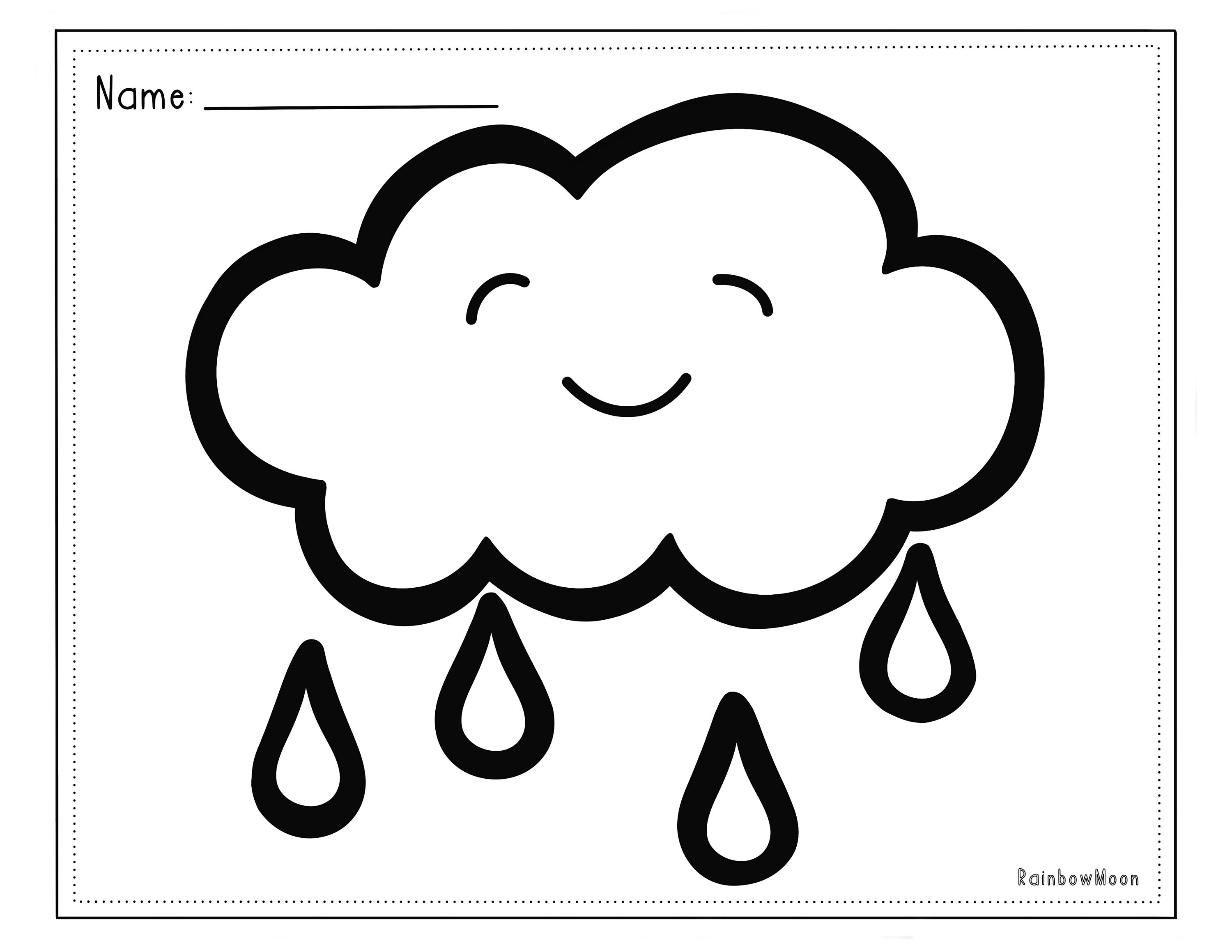 Spring Coloring Pages- Bold & Classic Outlines - Etsy