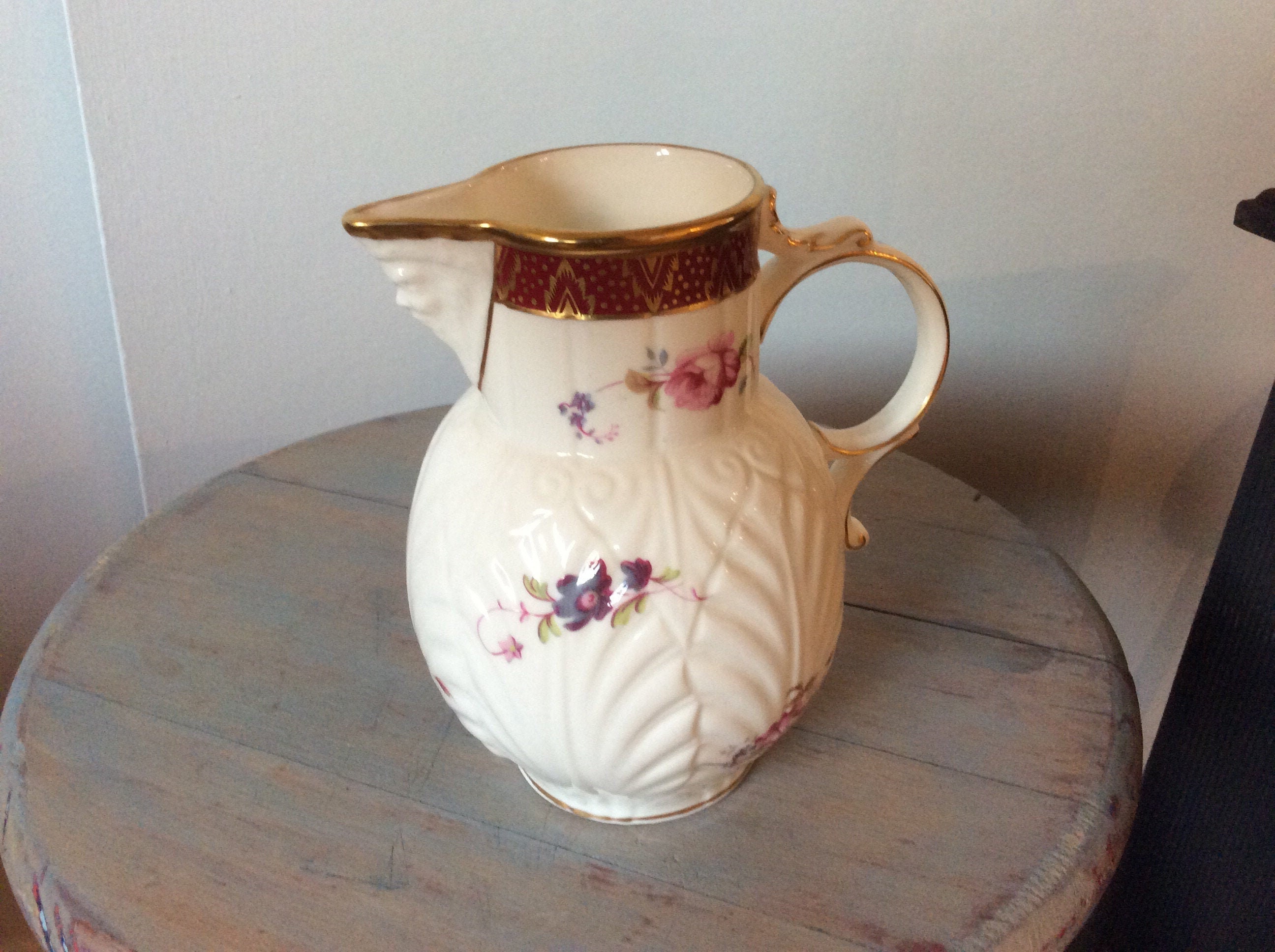 Coalport Bone China Caughley Mask-head Medium Jug/pitcher - Etsy UK
