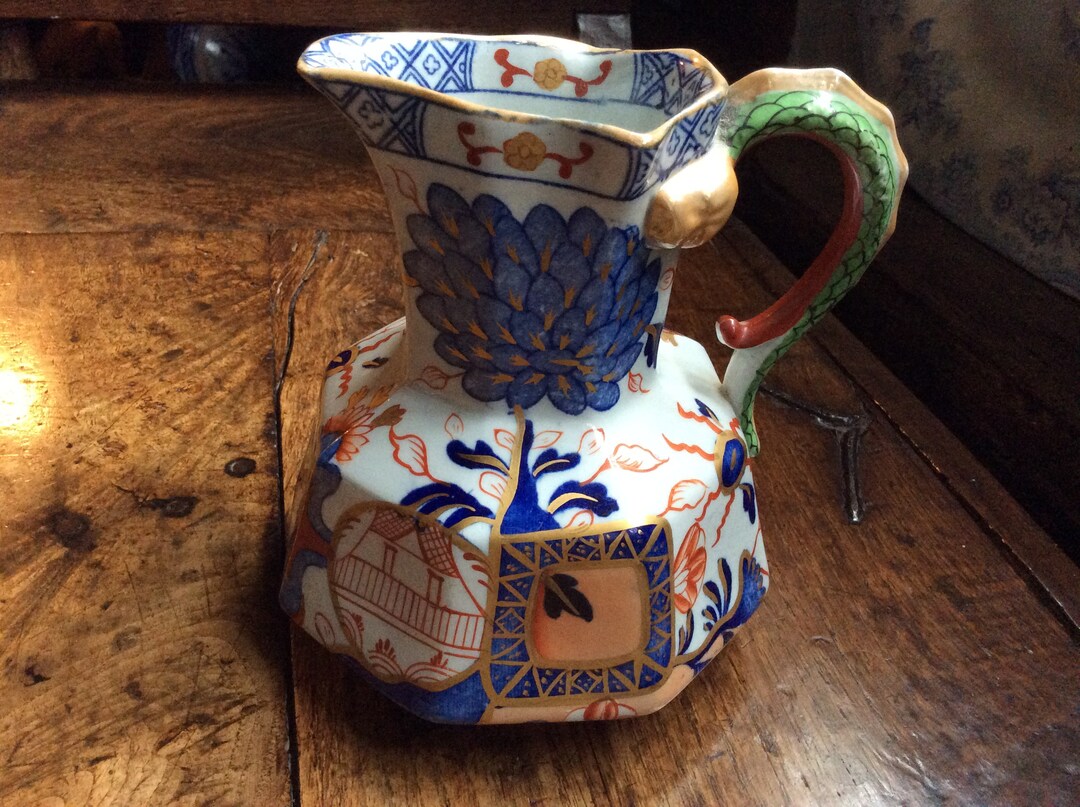 Antique Georgian Davenport Stone China Hydra Jug 14.5 Cm High - Etsy UK