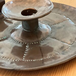 Arts and Crafts Hand Crafted Cornish Copper Chamberstick - Etsy
