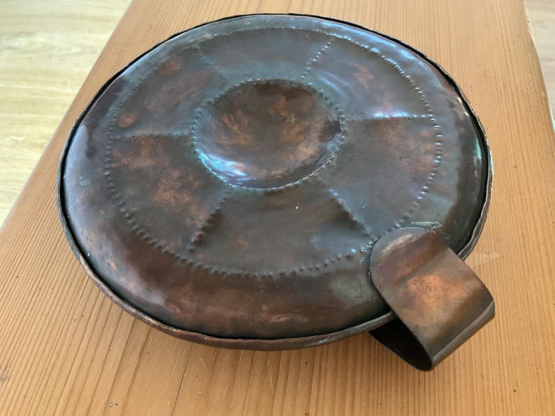 Arts and Crafts Hand Crafted Cornish Copper Chamberstick - Etsy