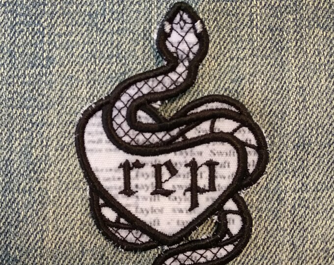 Reputation Taylor Swift Snake Embroidered Patch - Etsy