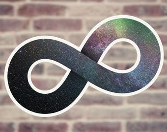 Infinity sticker | Etsy