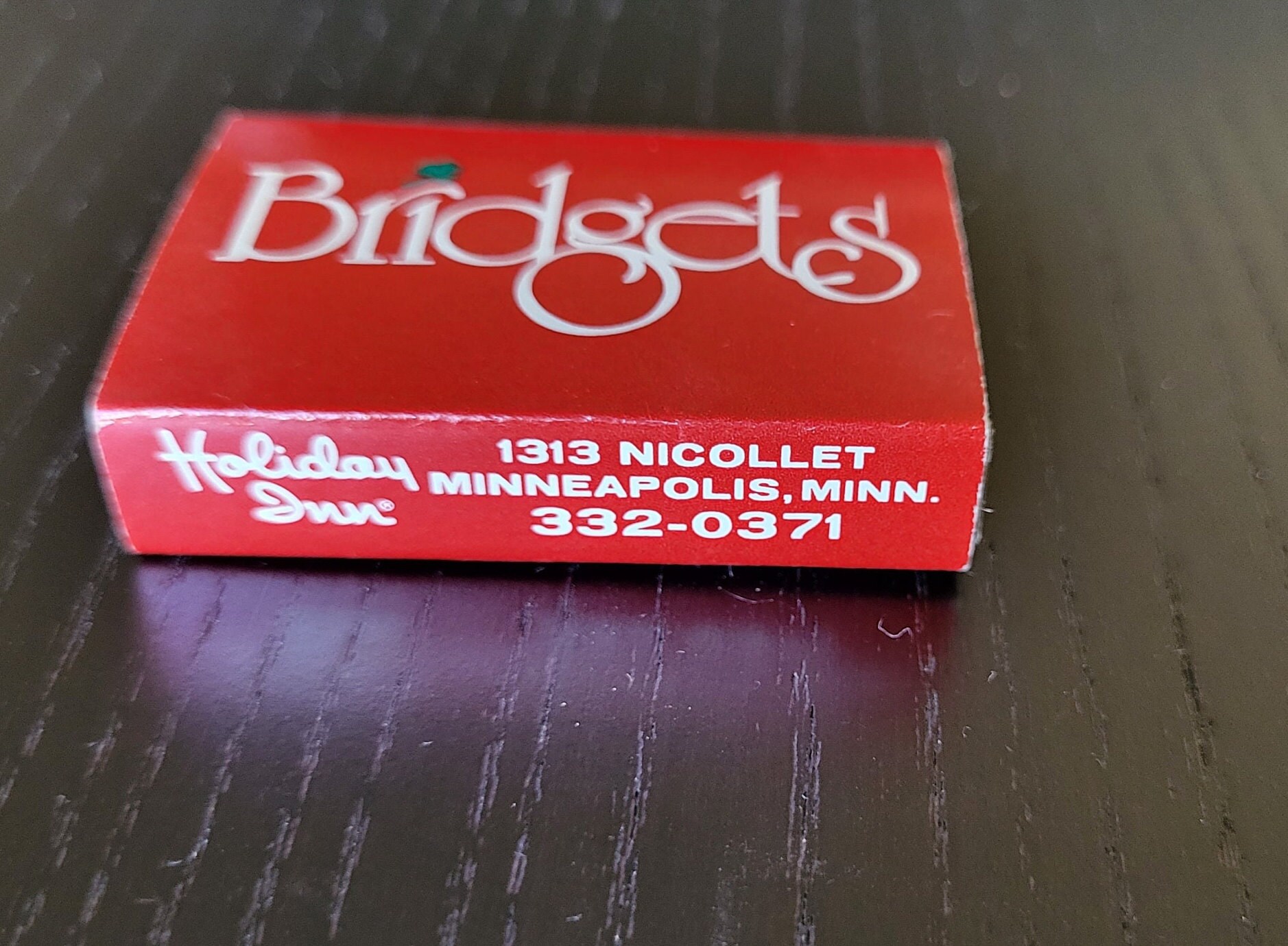 Bridget's/holiday Inn Vintage Matchbook - Etsy