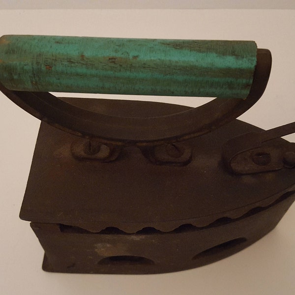Antique Coal Iron - Etsy