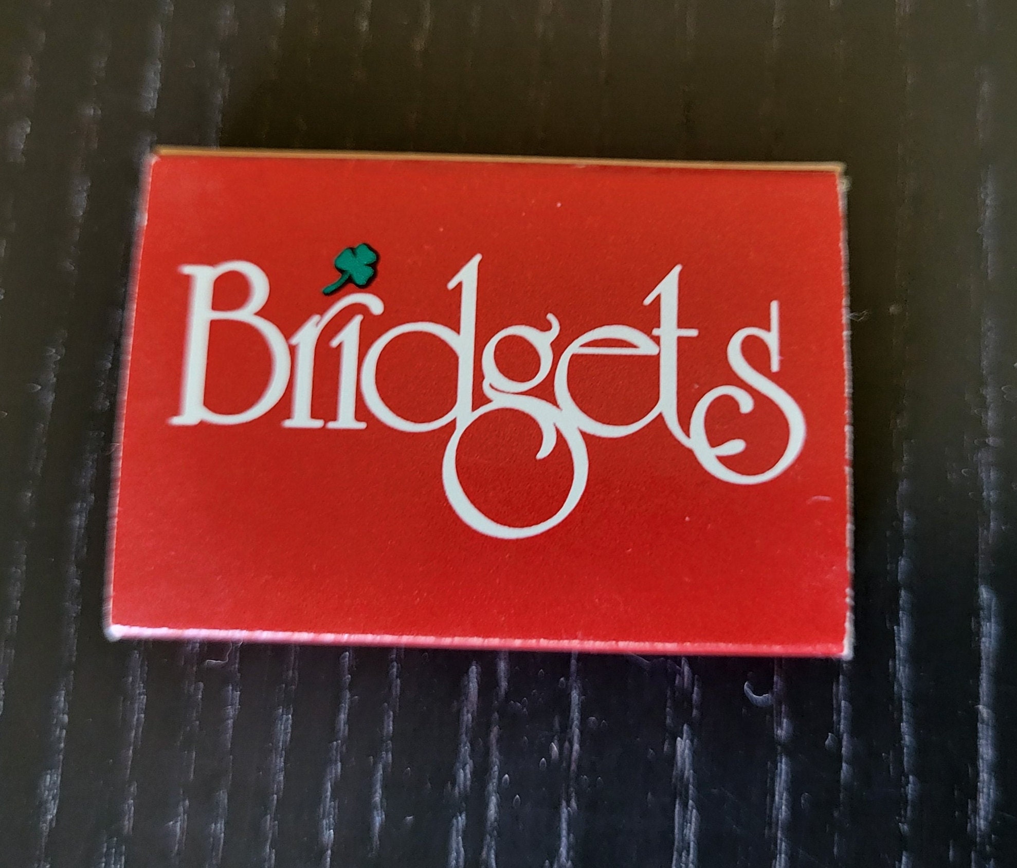 Bridget's/holiday Inn Vintage Matchbook - Etsy