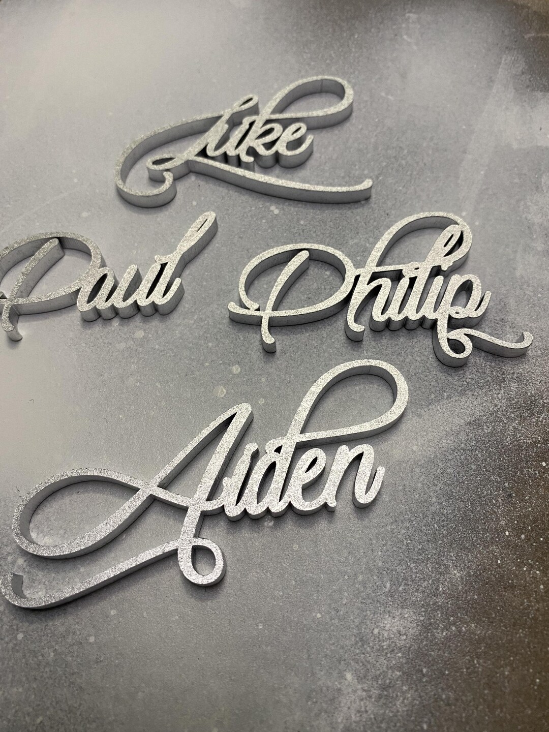 Wedding Place Cards Laser Cut Name Signs Place Wedding Place Cards ...