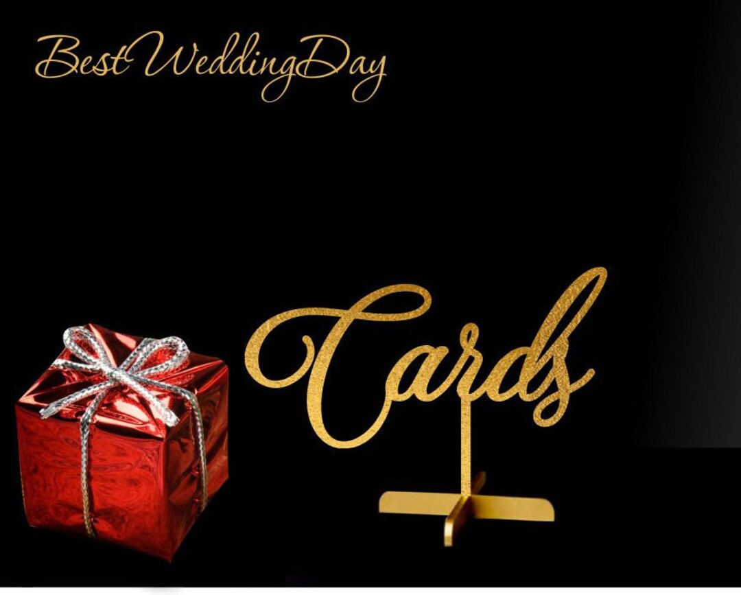 Freestanding Cards - Wedding Signs - Wood Wedding Cards Sign - Custom ...
