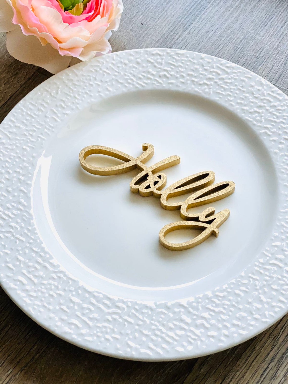 Wooden Place Names settings-wedding Place Cards Wedding - Etsy