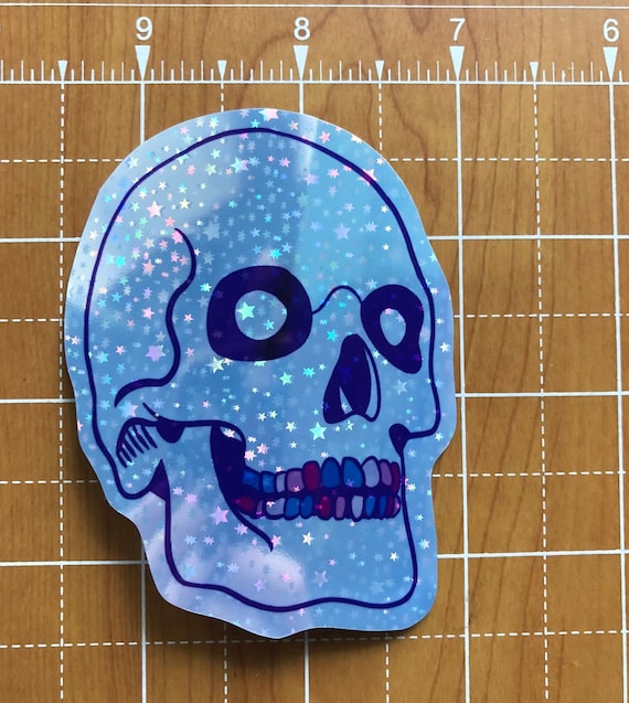 Paper, Party & Kids Holographic Stickers 3 Sticker Pack Dead End Tie ...