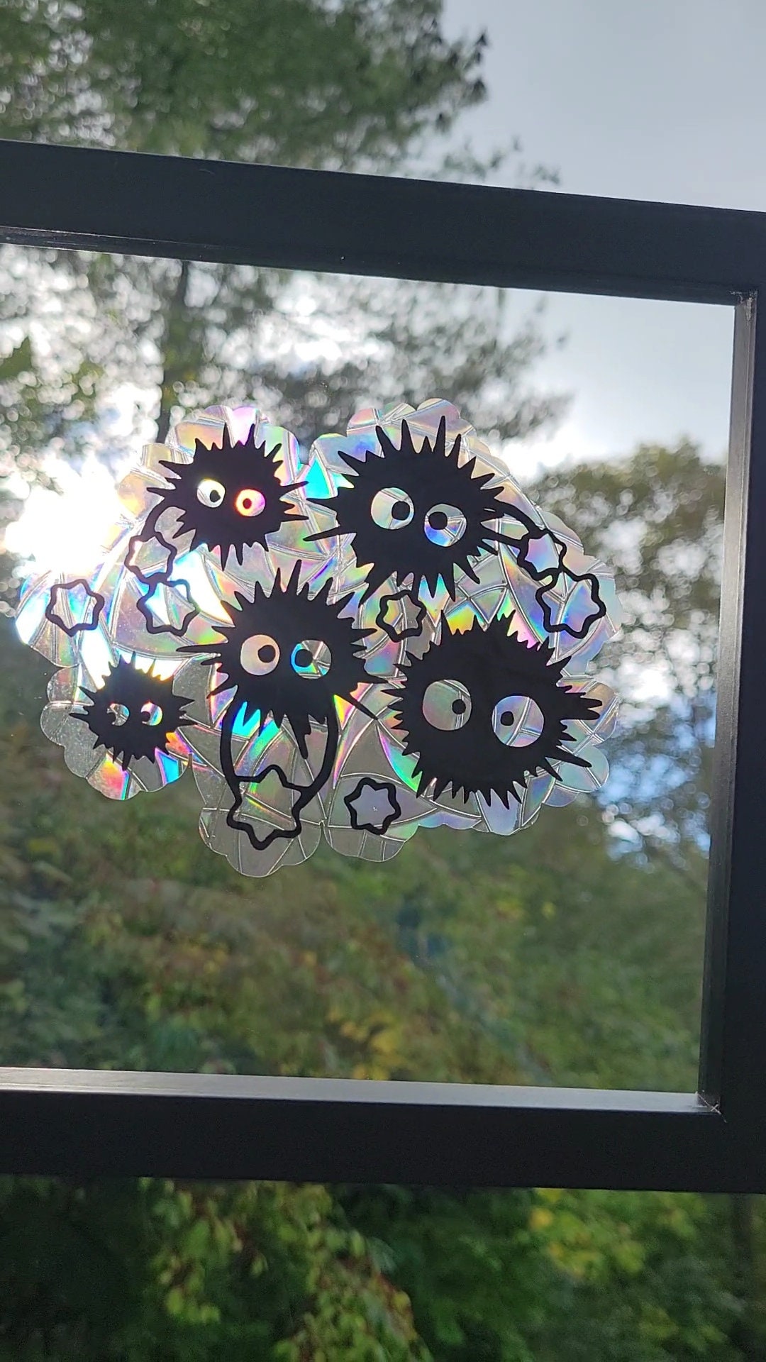 Soot Sprites Suncatcher Window Cling - Etsy
