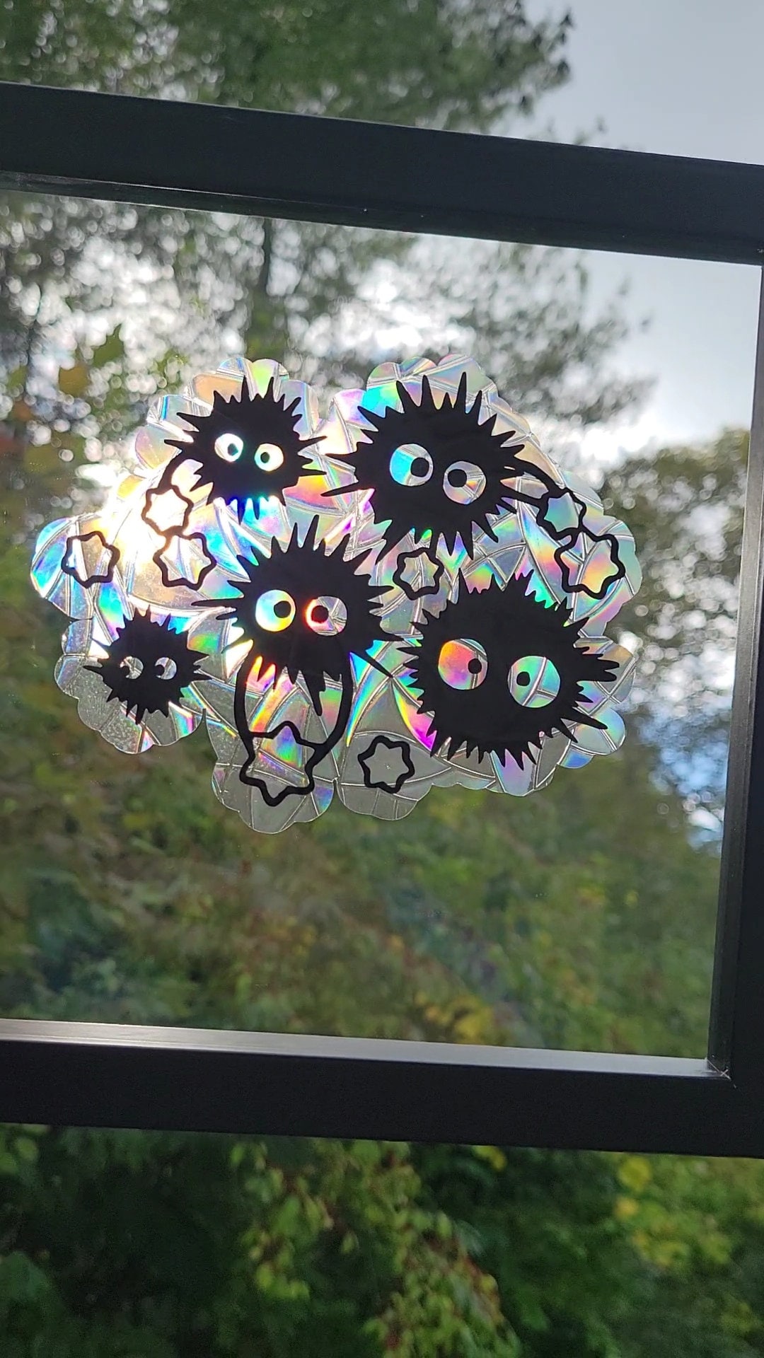 Soot Sprites Suncatcher Window Cling - Etsy