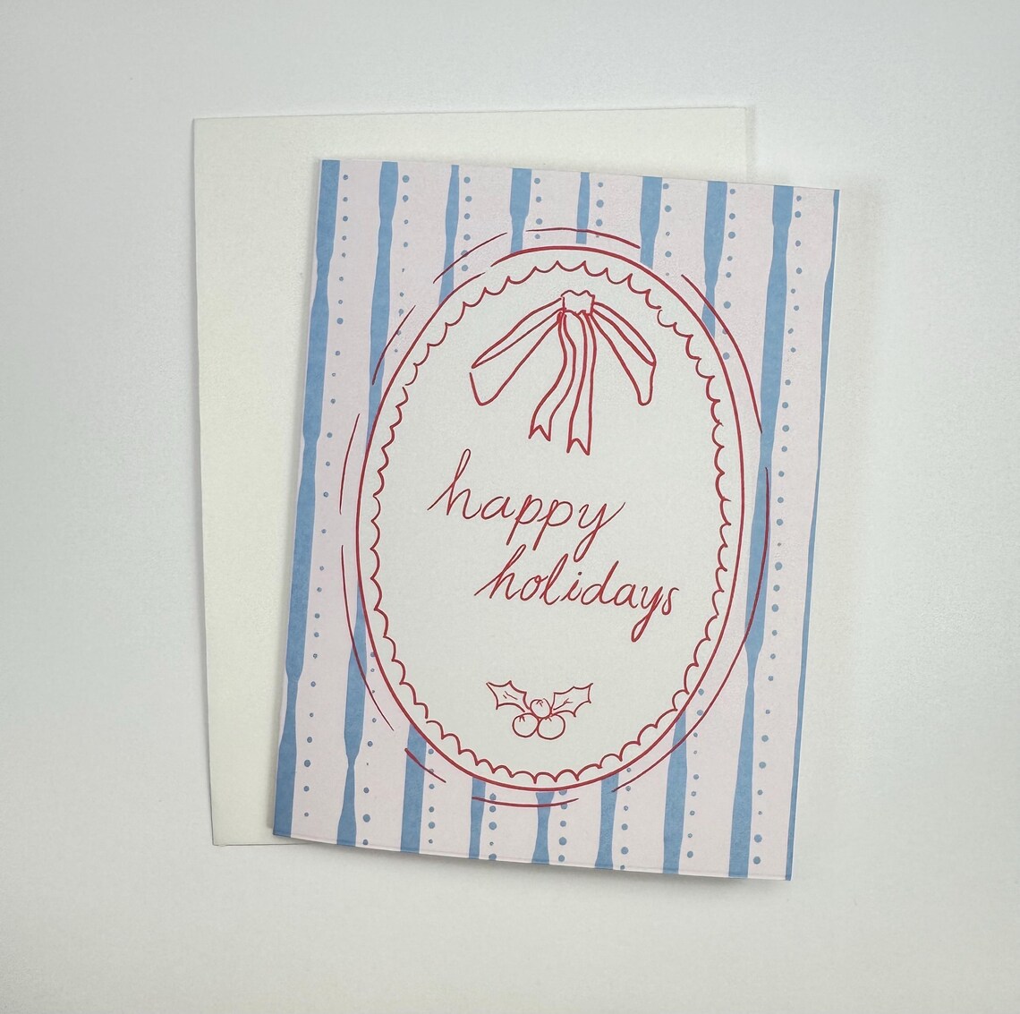 Happy Holidays Card - Etsy