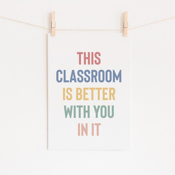 Kids Classroom - Etsy