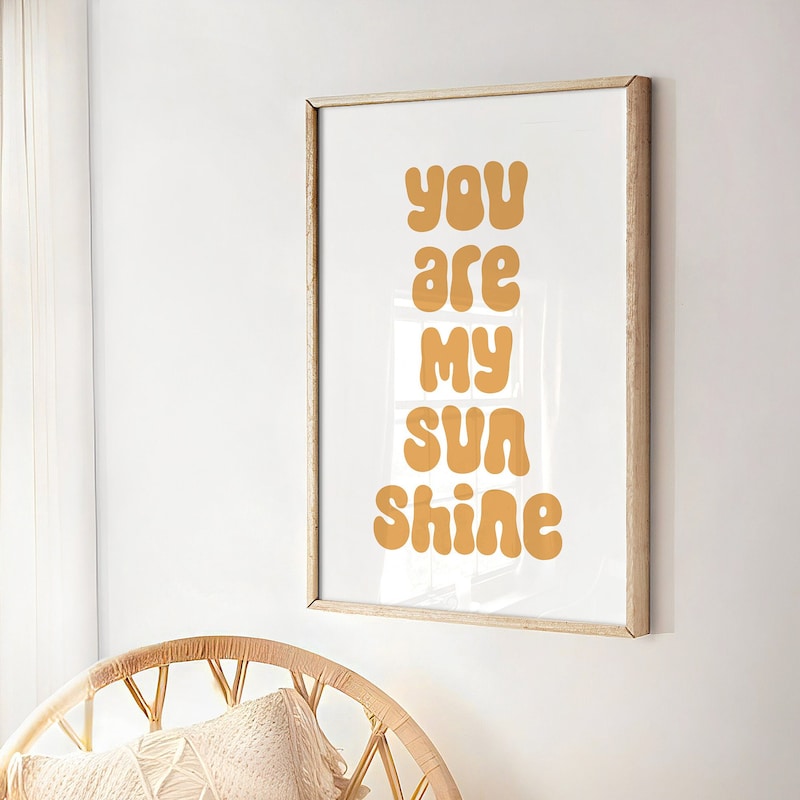 Sunshine Print - Etsy