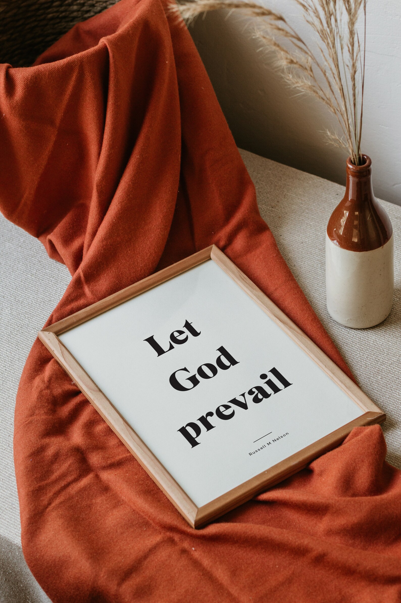 Let God Prevail Lds Wall Art Lds Print Latter Day Saint | Etsy