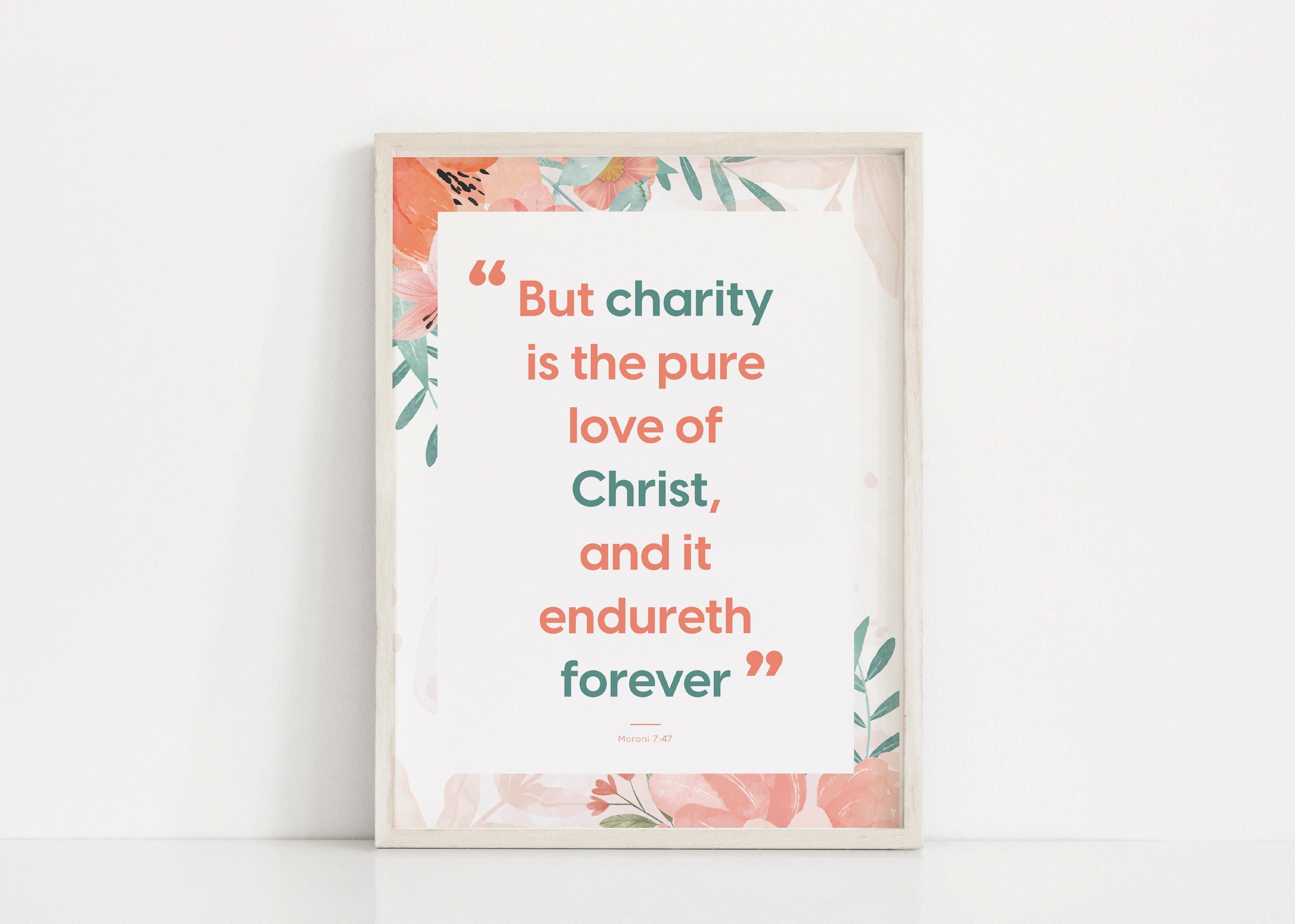 Charity Quotes Lds
