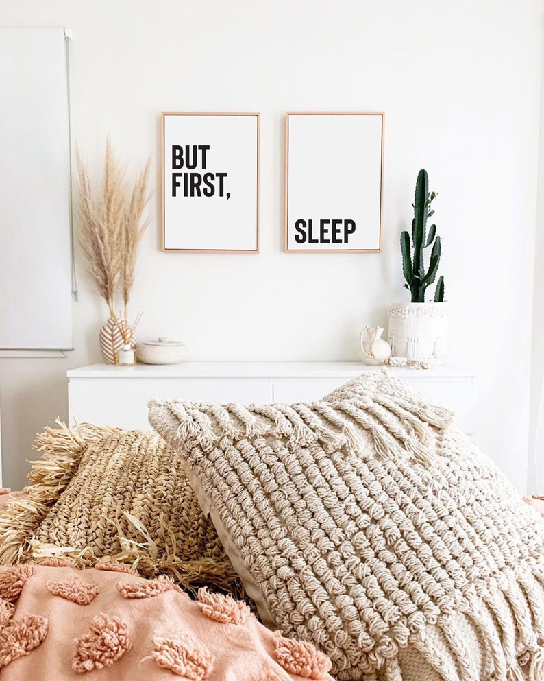 Prints for Bedroom Wall Above Bed Prints Funny Bedroom Wall | Etsy