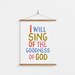 Goodness of God Print, Bible Wall Art, Christian Faith, Jesus, Bible ...