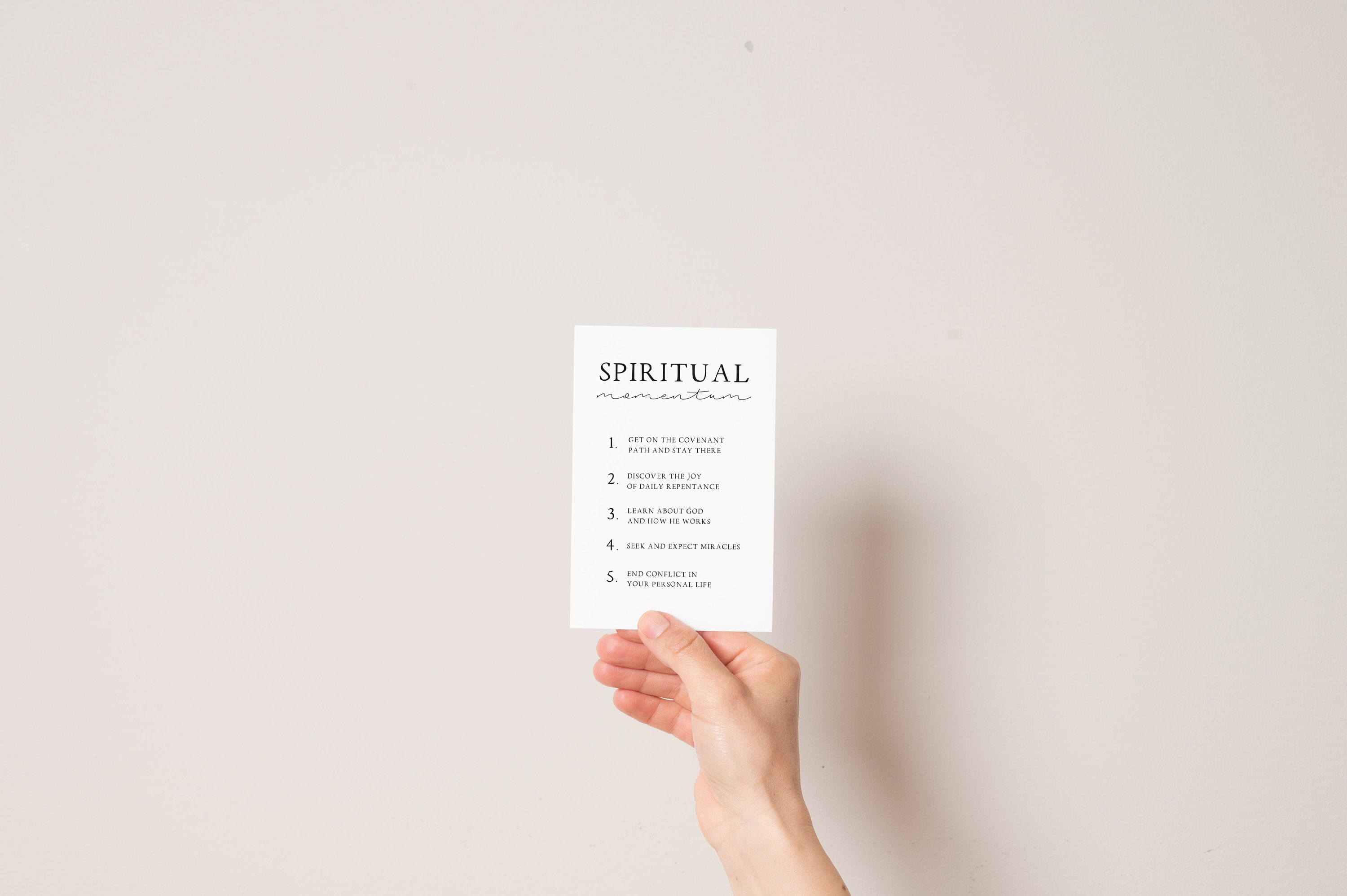 Spiritual Momentum Latter Day Saint Art Lds Printables - Etsy