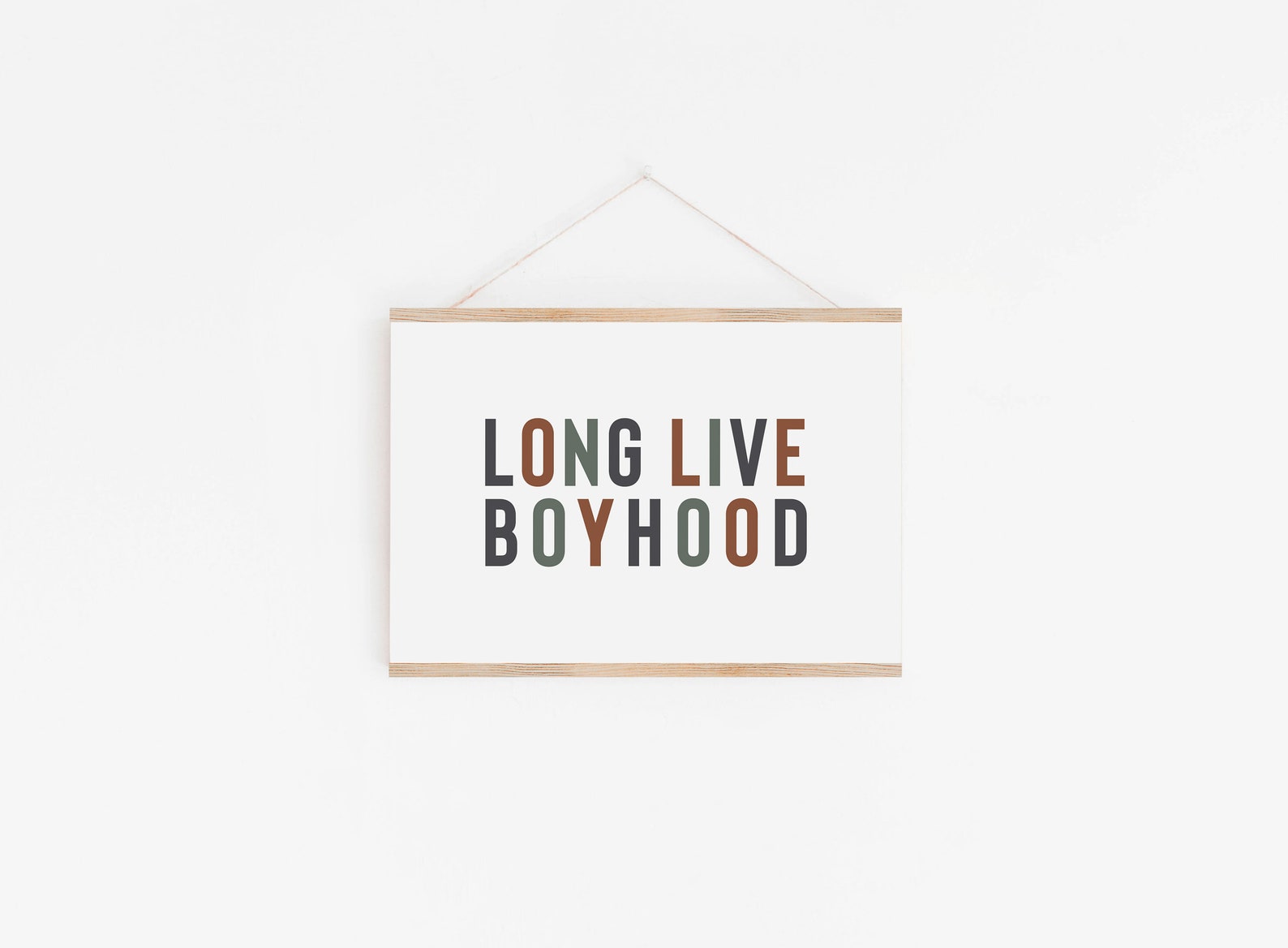 Long Live Boyhood, Boys Room Decor, Playroom Wall Art, Boys Playroom ...
