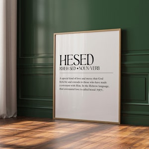 Hesed Definition Printable, LDS Wall Art, Russell M Nelson, Latter Day ...