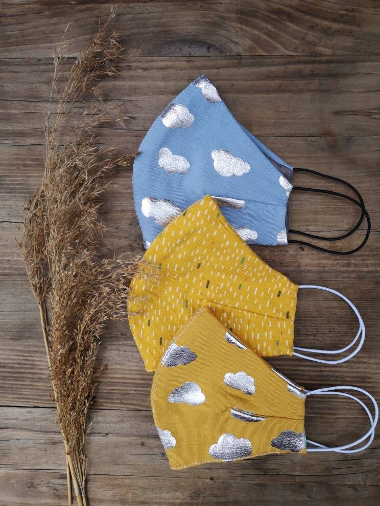 Uk Kids cotton reusable face masks toddler face mask safety | Etsy