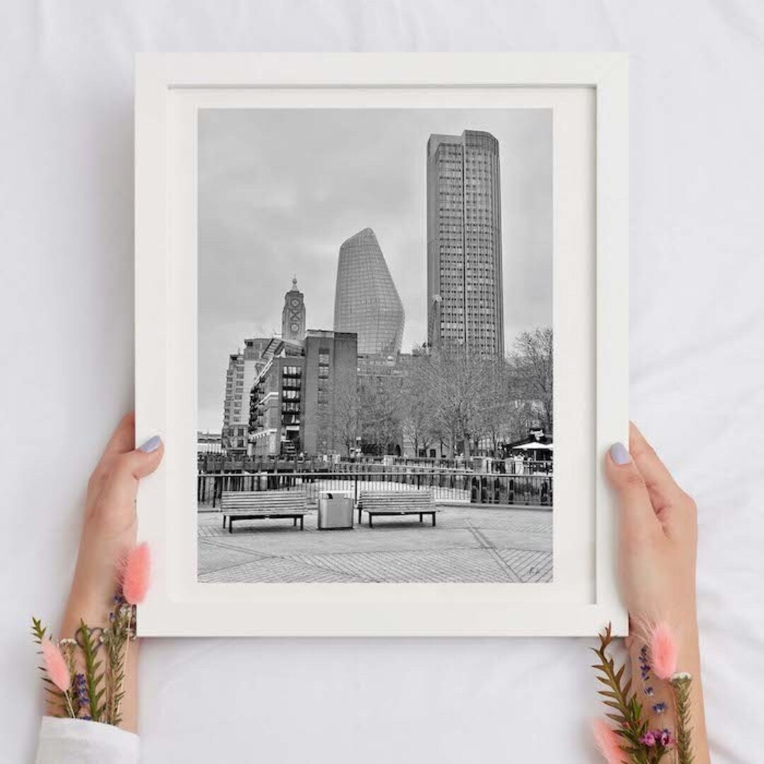 Oxo Tower London, Printable Black and White Photography London, Modern ...