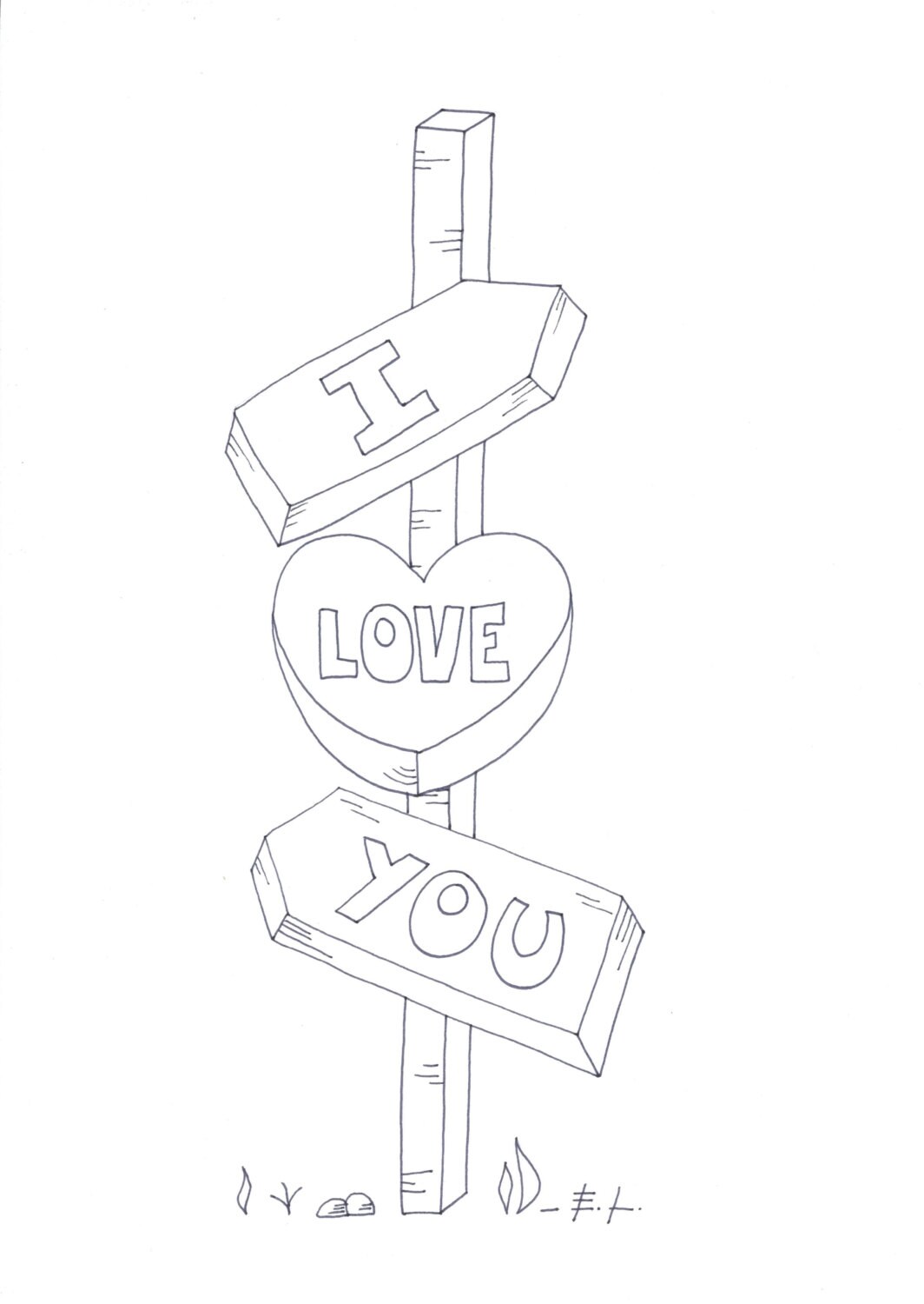 I Love You, Printable Poster, Love, Decoration, Home Decor, Mother's ...