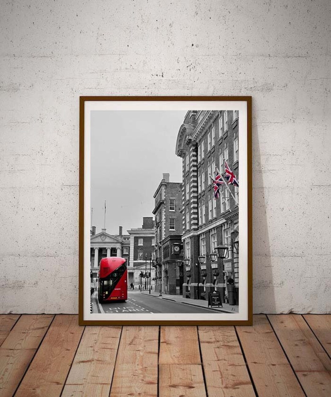 London Bus, Printable Bw Photography London, Home Decor London, Art ...