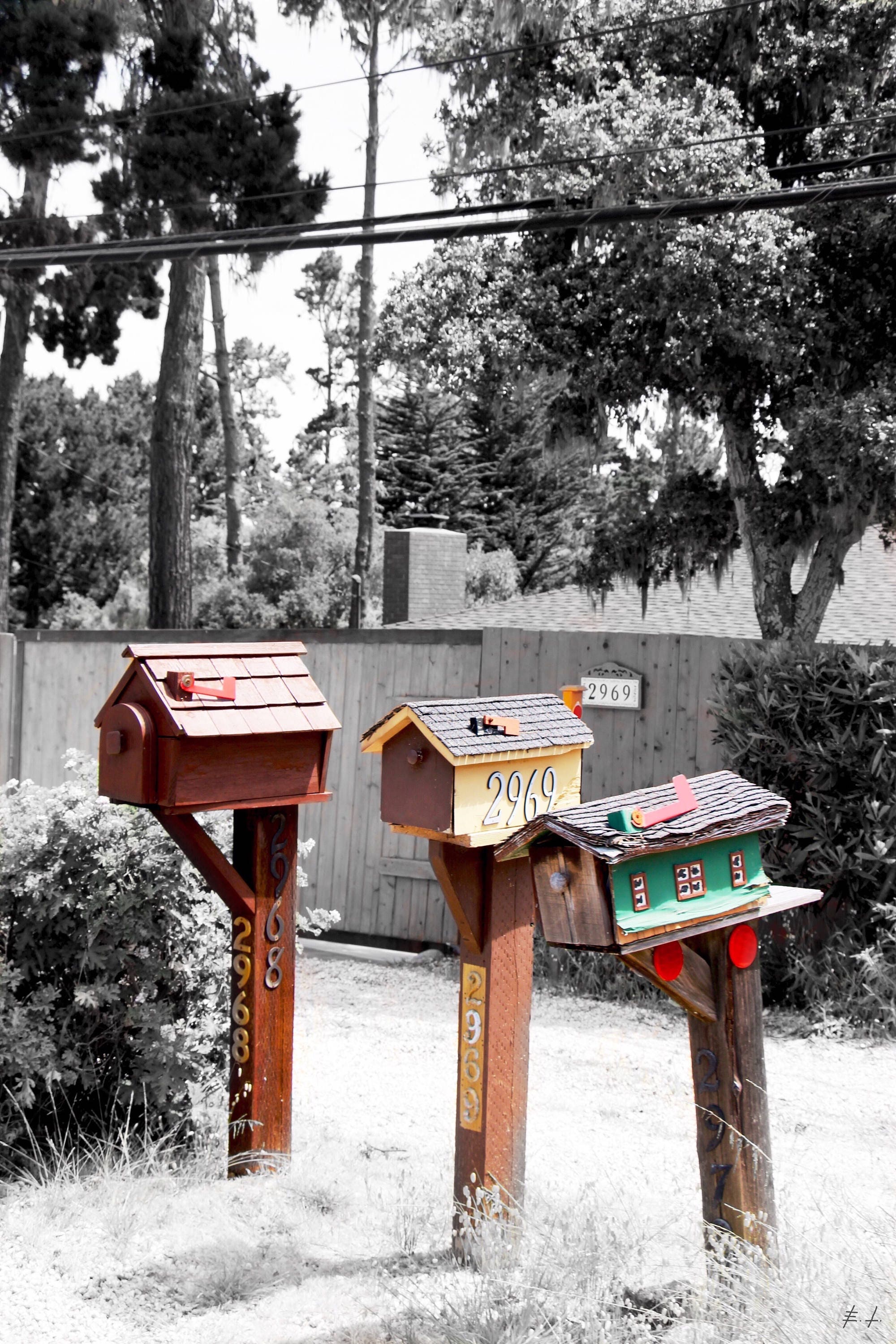 Mailboxes California, Printable Poster, Art Stamp, Photography, Home ...
