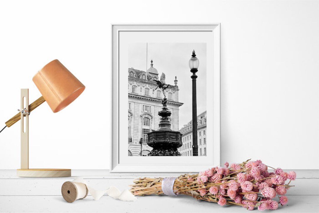 London Piccadilly Circus, Printable Bw Photography, Home Decor London ...