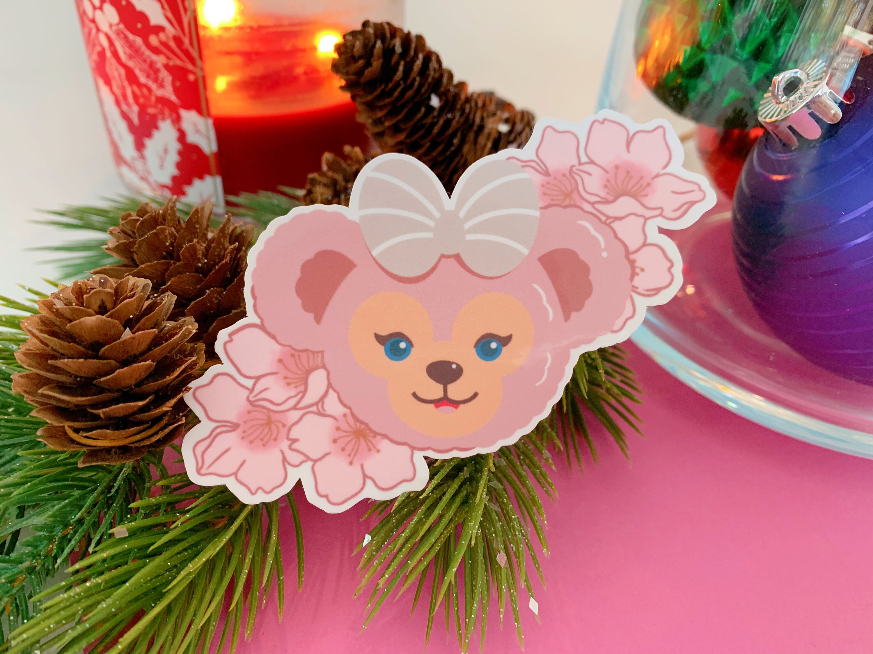 Duffy and Friends Floral Stickers | Etsy