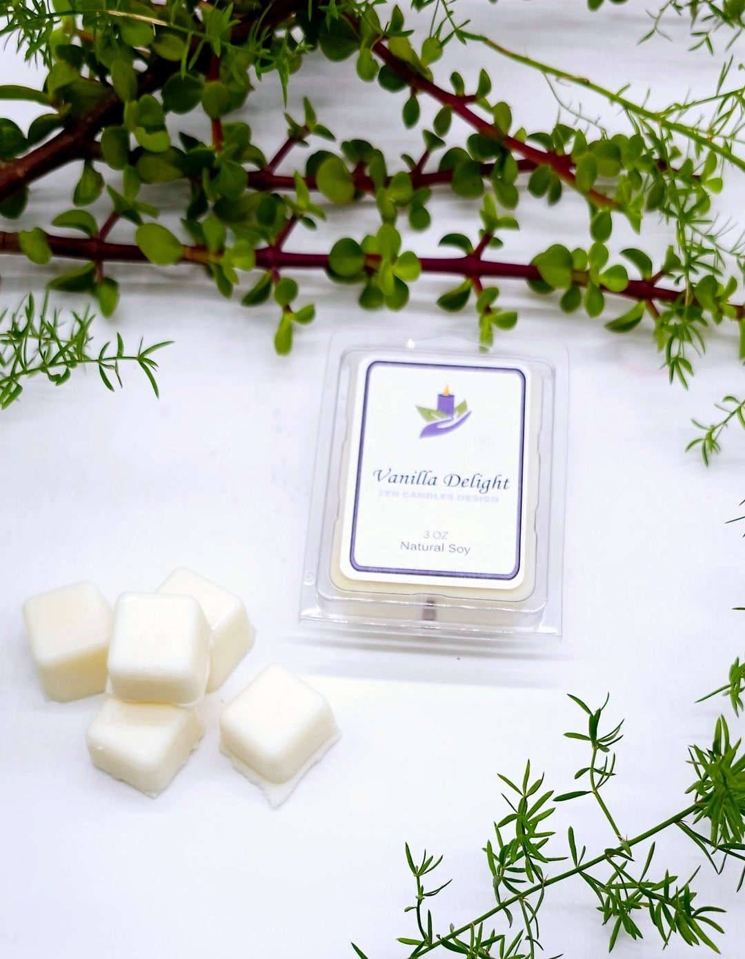 Vanilla Delight Wax Cubes, Soy Melt Cubes, Natural Soy Wax Cubes, for ...