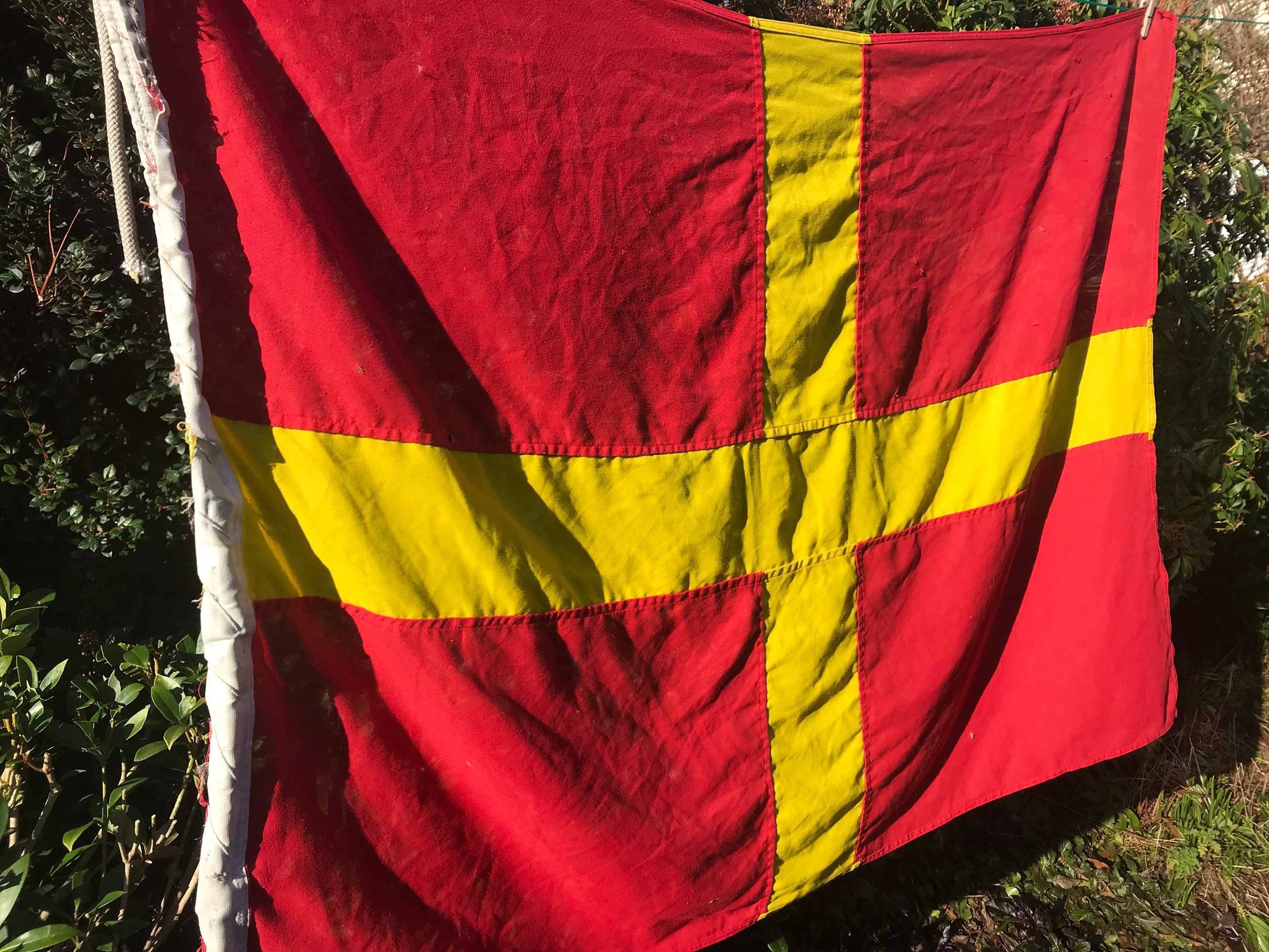 Authentic Letter R Flag Royal Navy Ships Signal Flag - Etsy