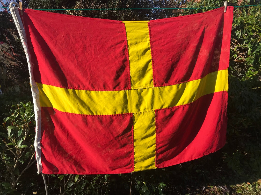 Authentic Letter R Flag Royal Navy Ships Signal Flag - Etsy